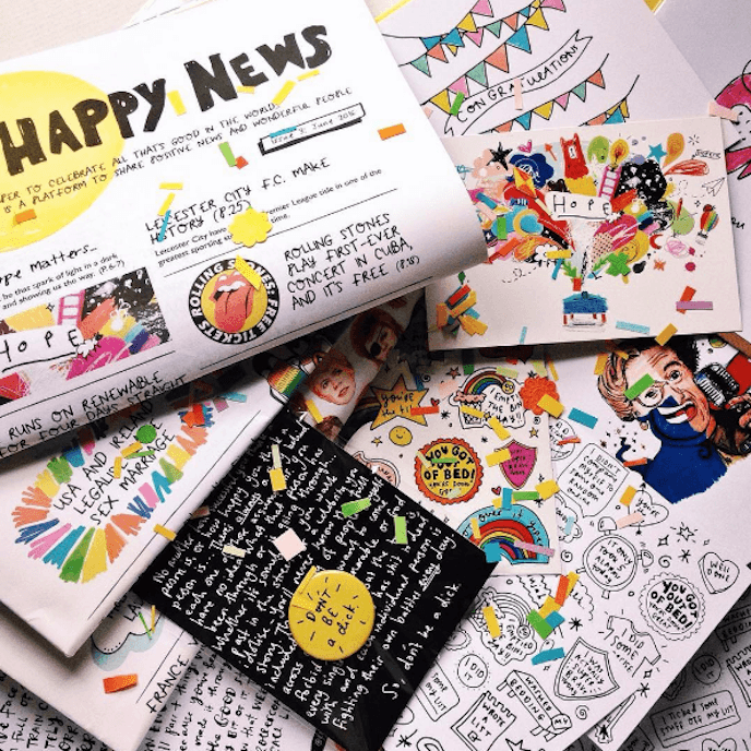 The Happy Newspaper Interview with Emily Coxhead | Printed.com