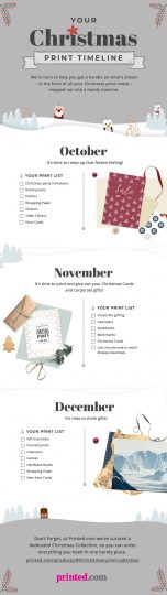 Your FREE Christmas Print Timeline - Printed.com Blog