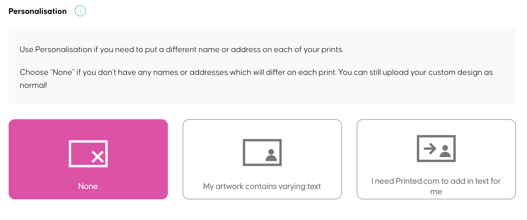 Personalisation Explained | Printed.com