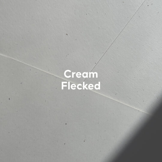 Meet the Paper: Cream Flecked by Fedrigoni | Printed.com Blog