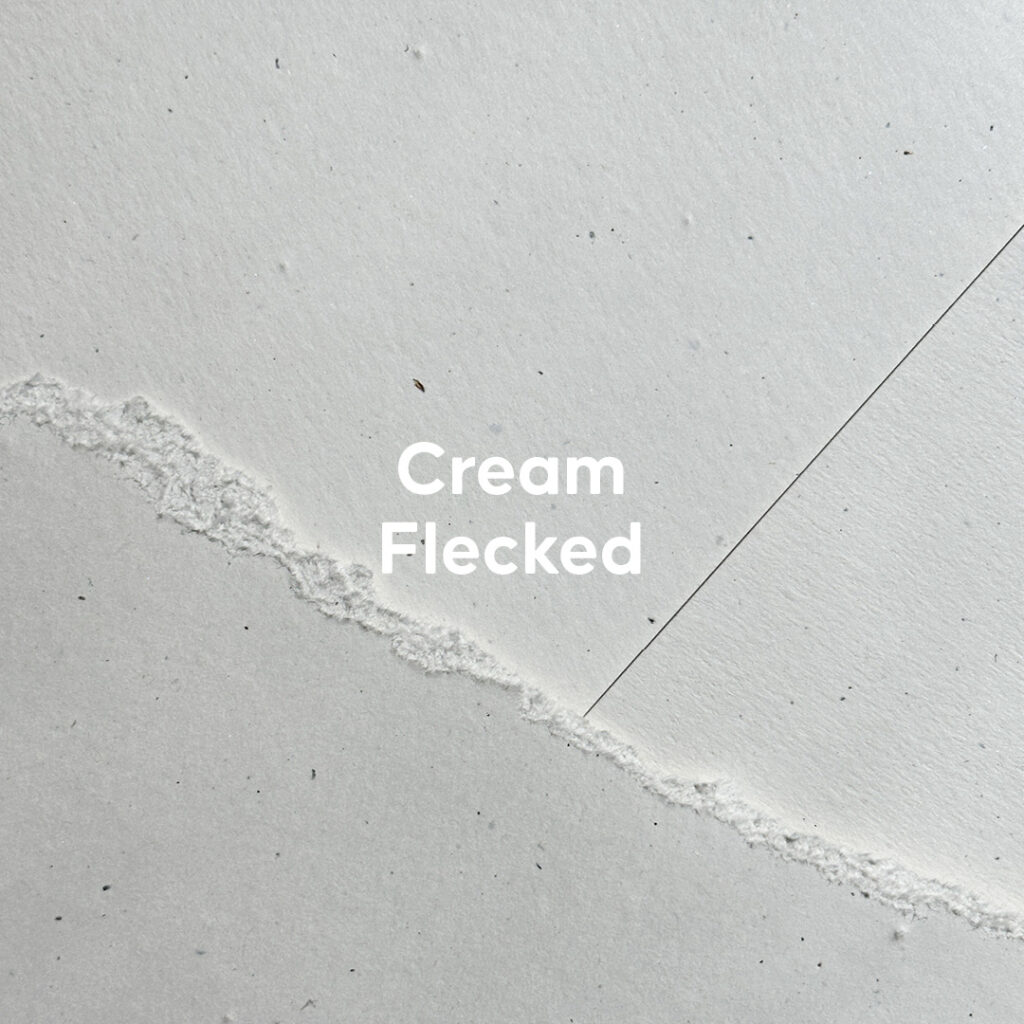 Meet the Paper: Cream Flecked by Fedrigoni | Printed.com Blog