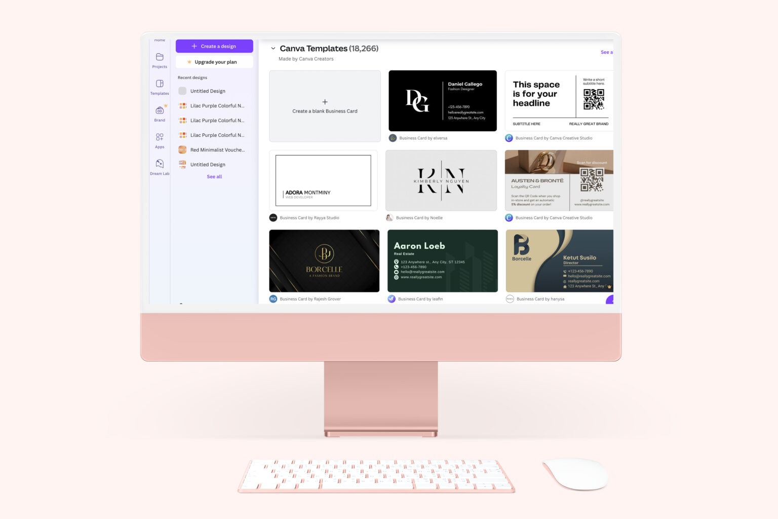 How to Design, Create & Print Canva Business Cards | Printed.com
