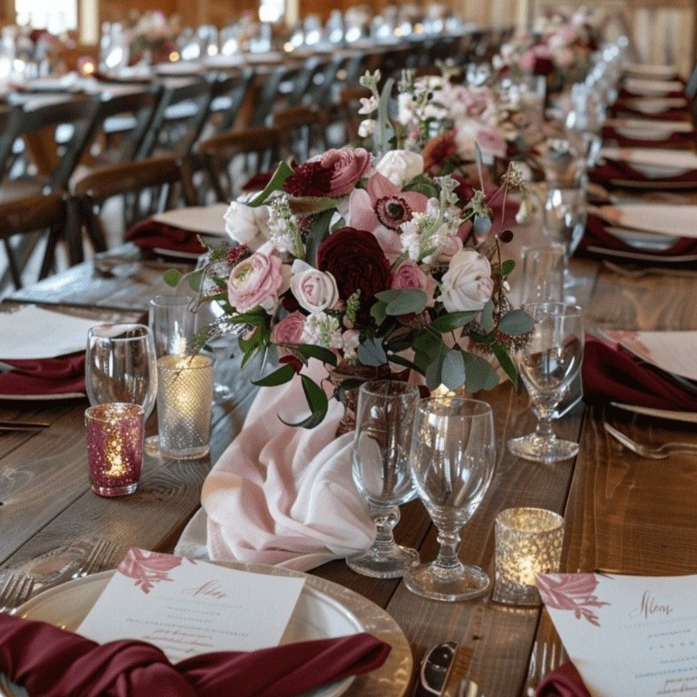 How to Create a Burgundy Wedding Theme | Printed.com
